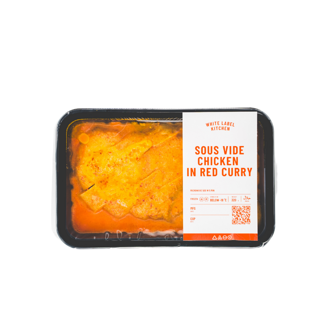 Sous Vide Chicken In Red Curry | White Label Kitchen Thailand ...